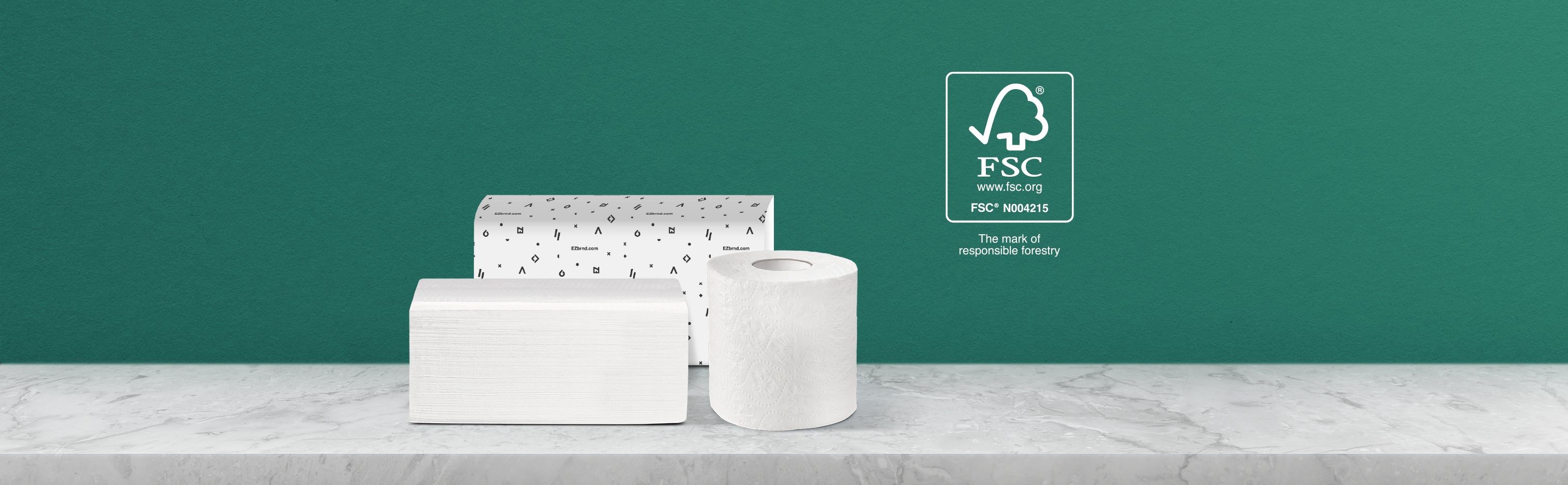 EZBRND’s Sustainability with FSC Certified Paper Products